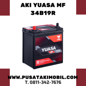 Aki Mobil Yuasa MF 34B19R (Untuk Daihatsu Xenia, Terios, Grand Max ...