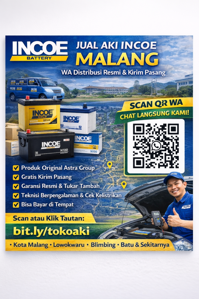 Aki INCOE untuk Genset Diesel – N100 & N200 Heavy Duty